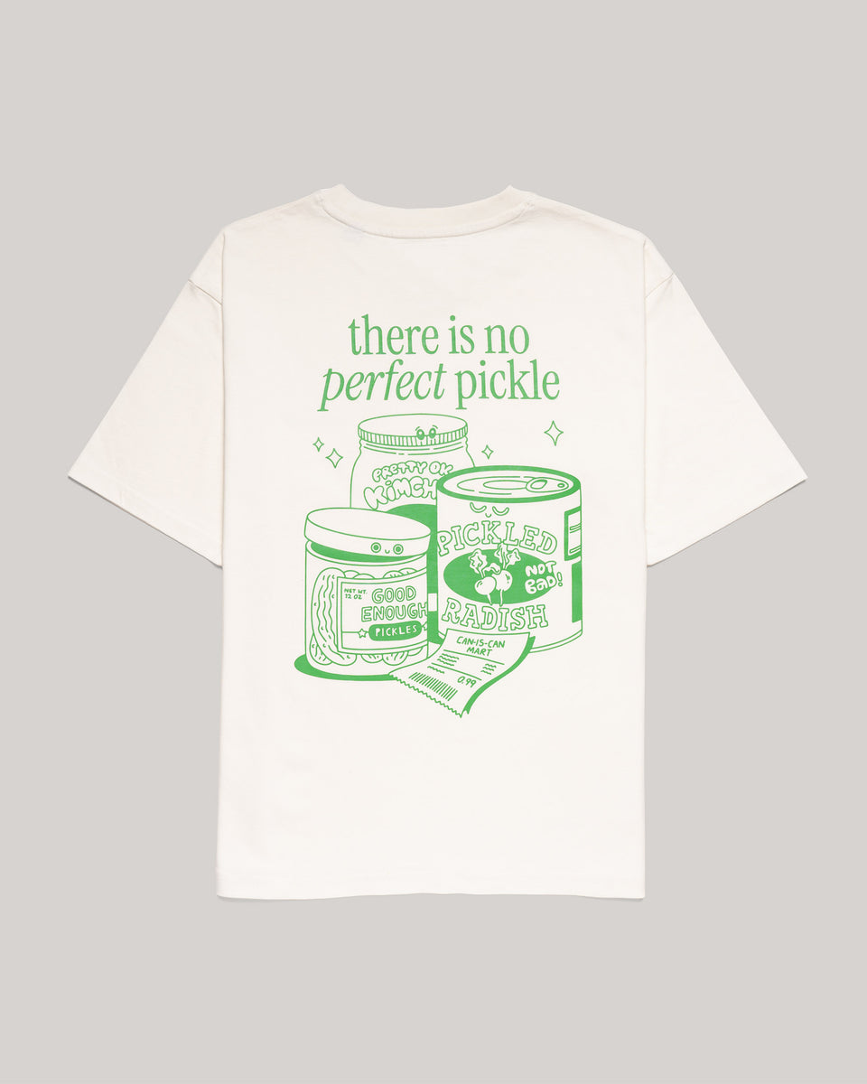 Picky Pickle Oversized Tee - Cream – Talking Toes SG